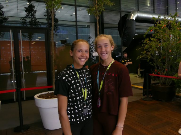 Erika et Mirra Andreeva : « Nous jouons sans pression » – Courts Club